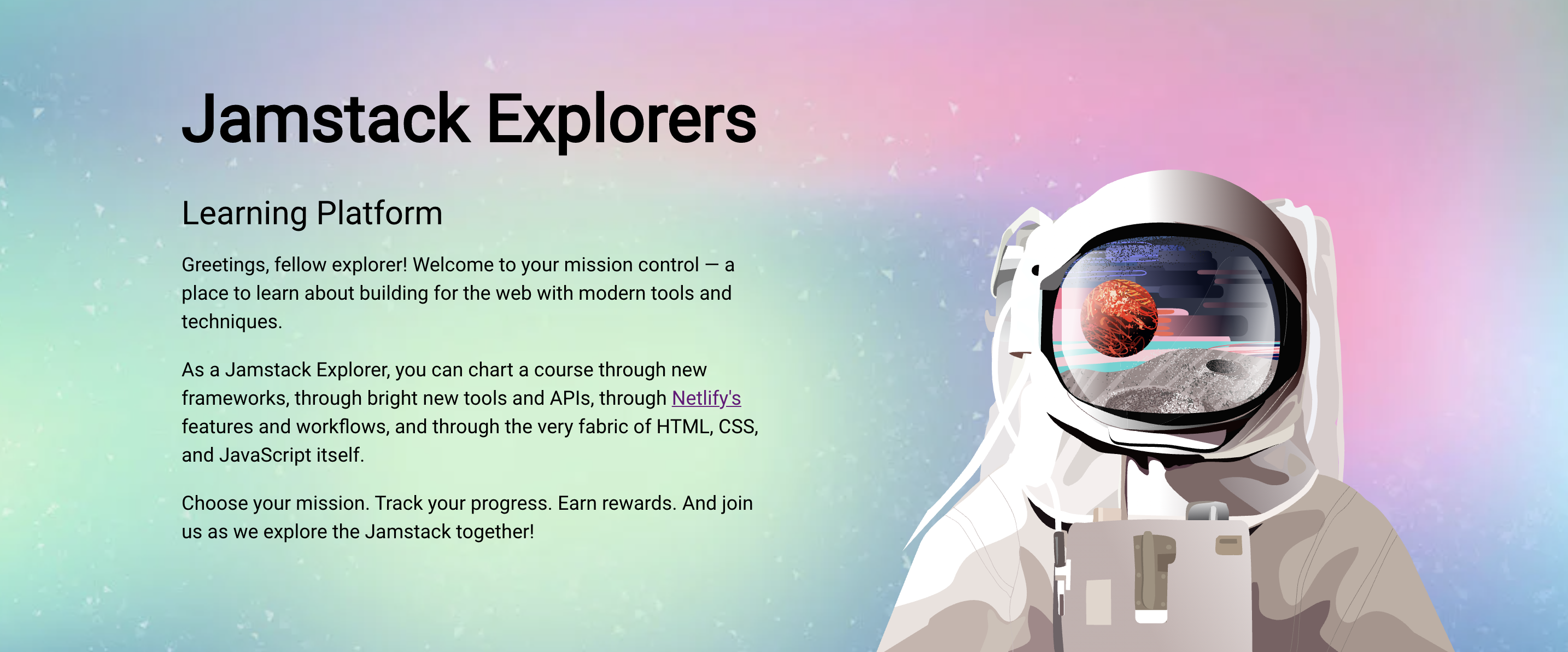Jamstack Explorers - made with Sanity.io