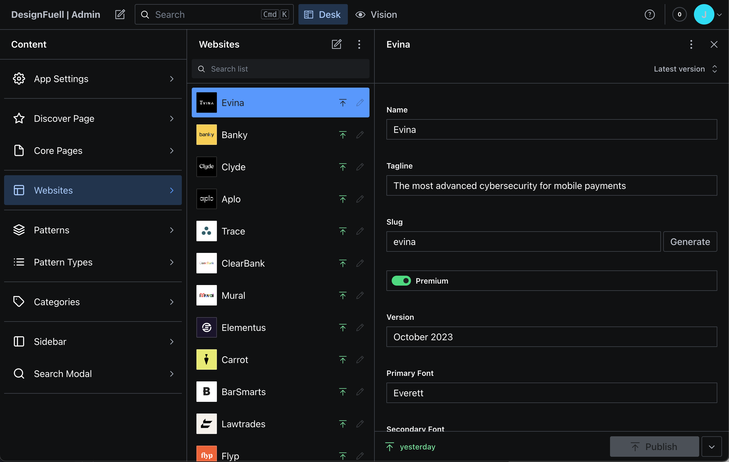 DesignFuell - made with Sanity.io