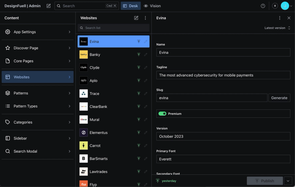 DesignFuell - made with Sanity.io