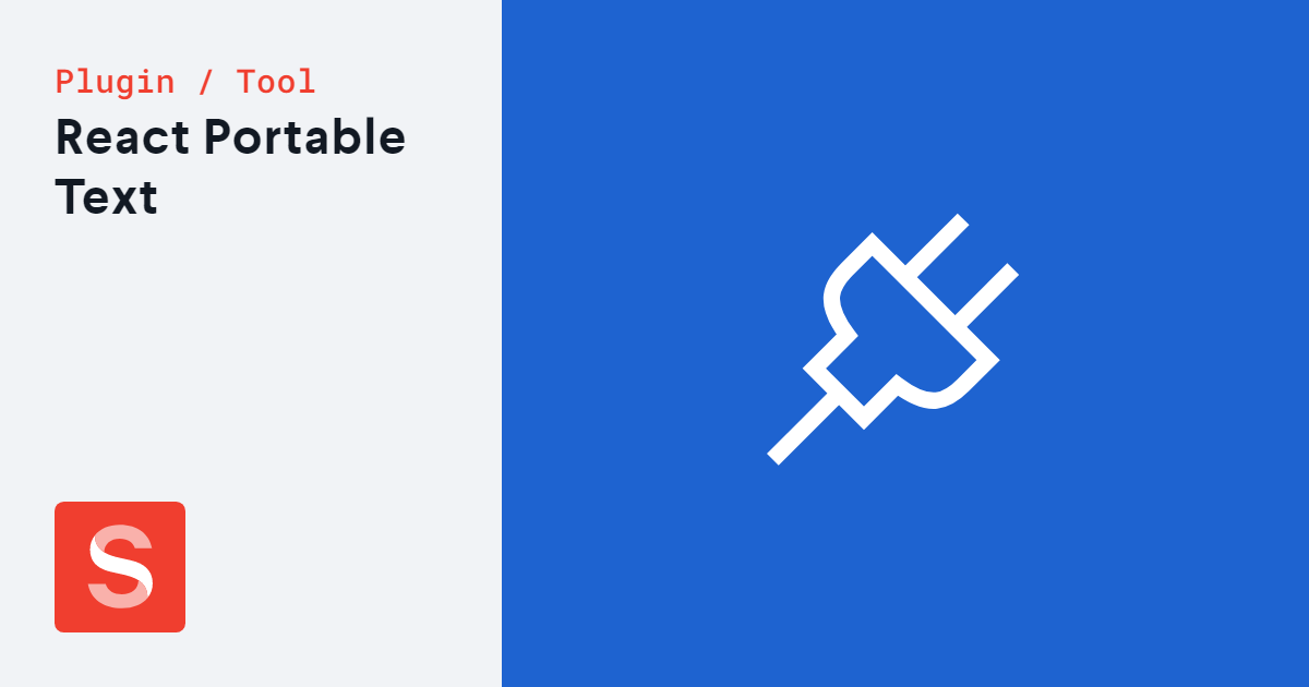React Portable Text Plugin