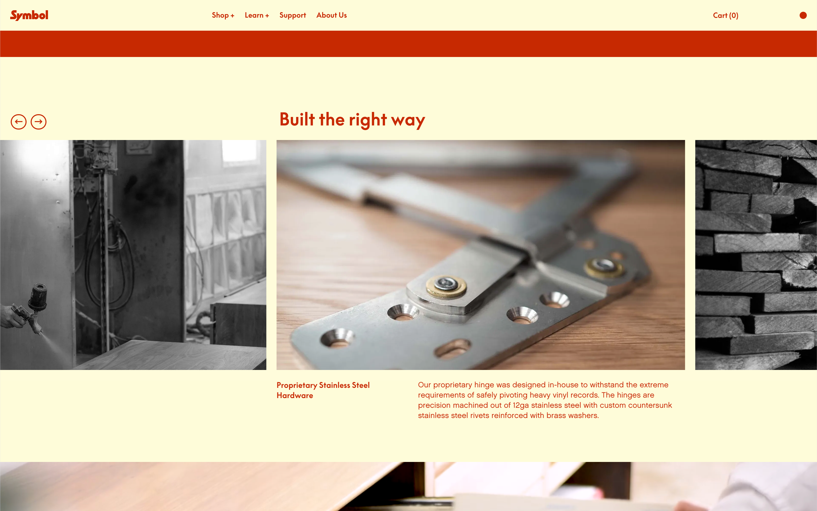 Symbol Audio - made with Sanity.io
