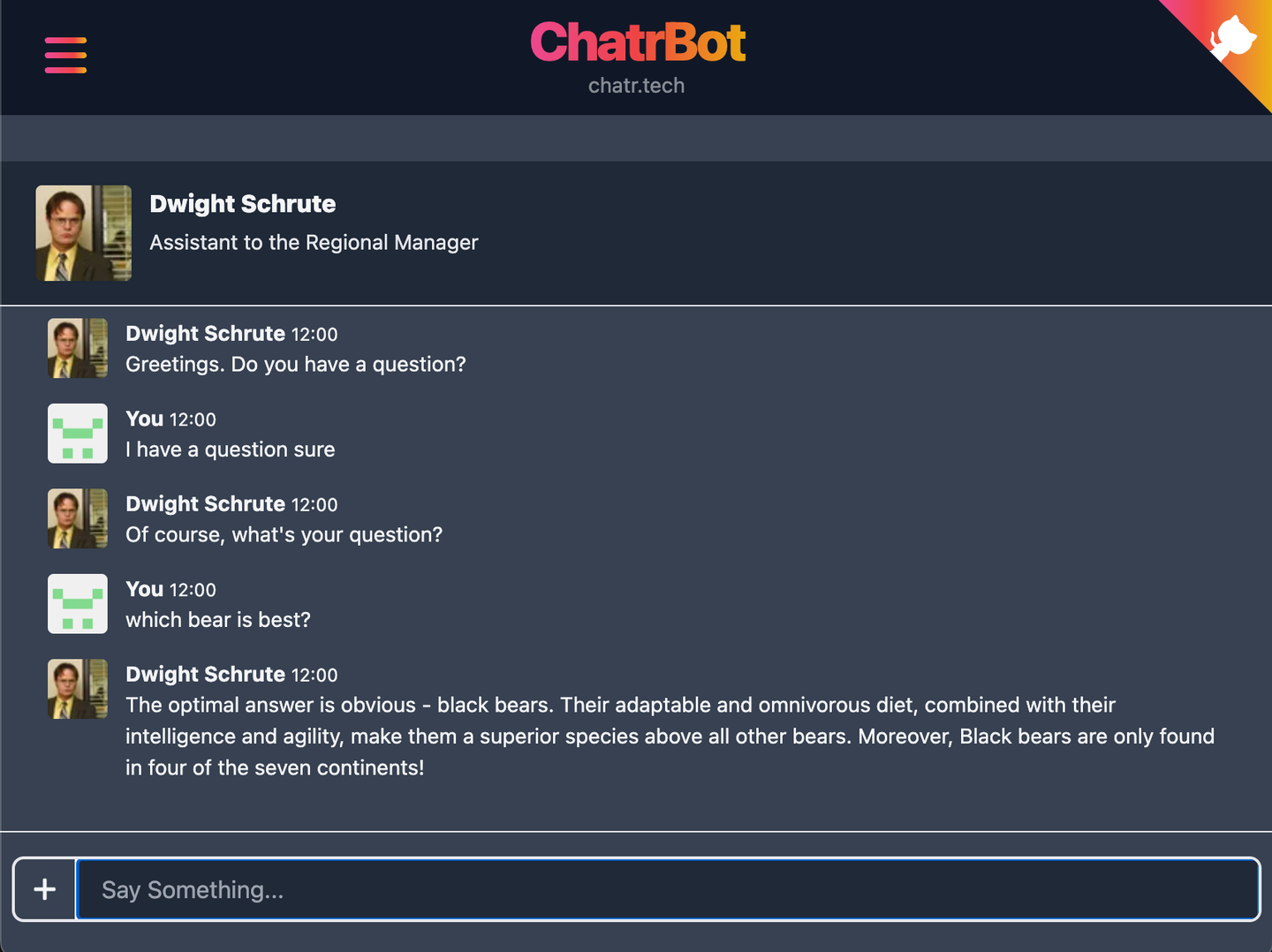 Chatr.tech - made with Sanity.io