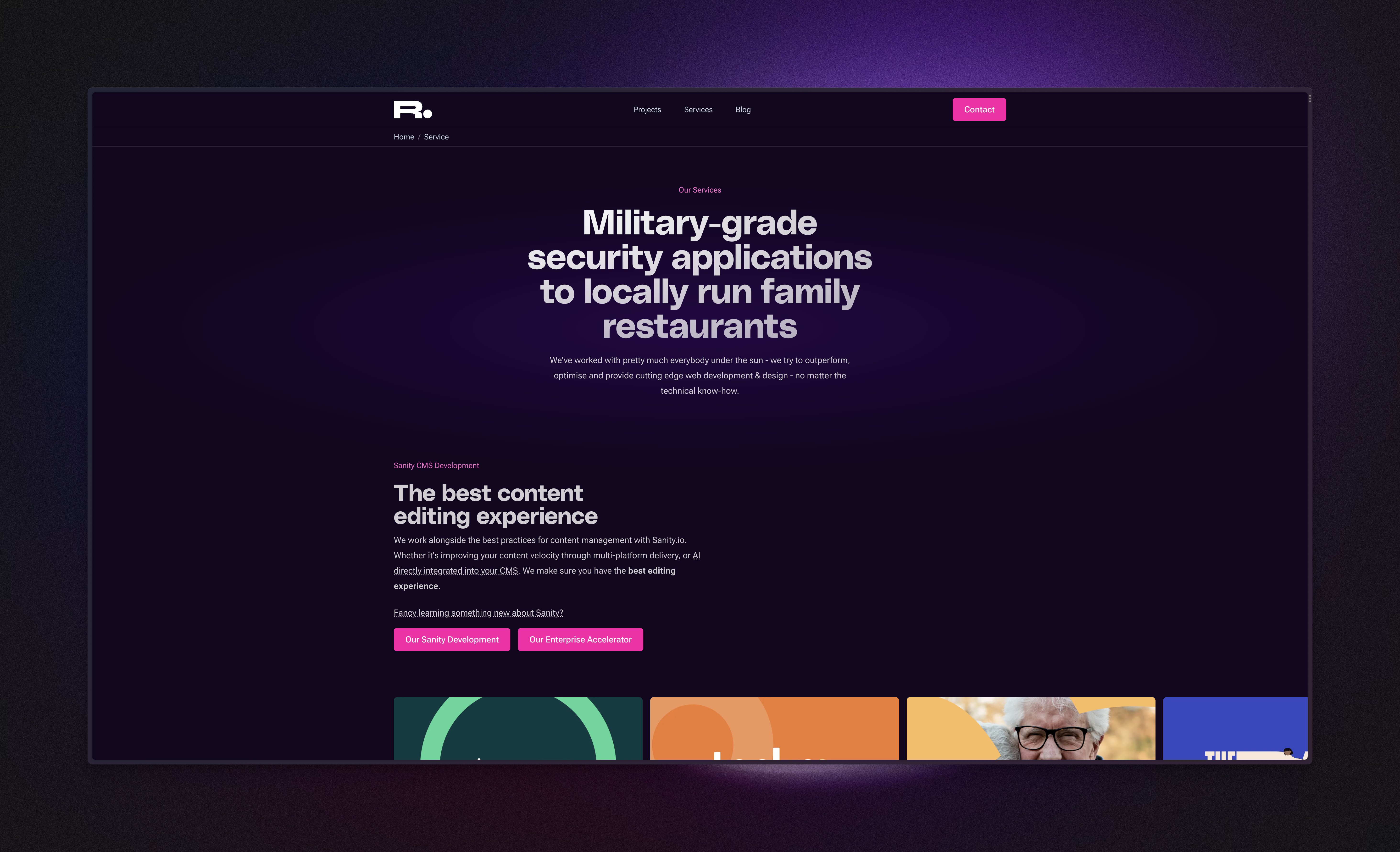 Roboto Studio - made with Sanity.io