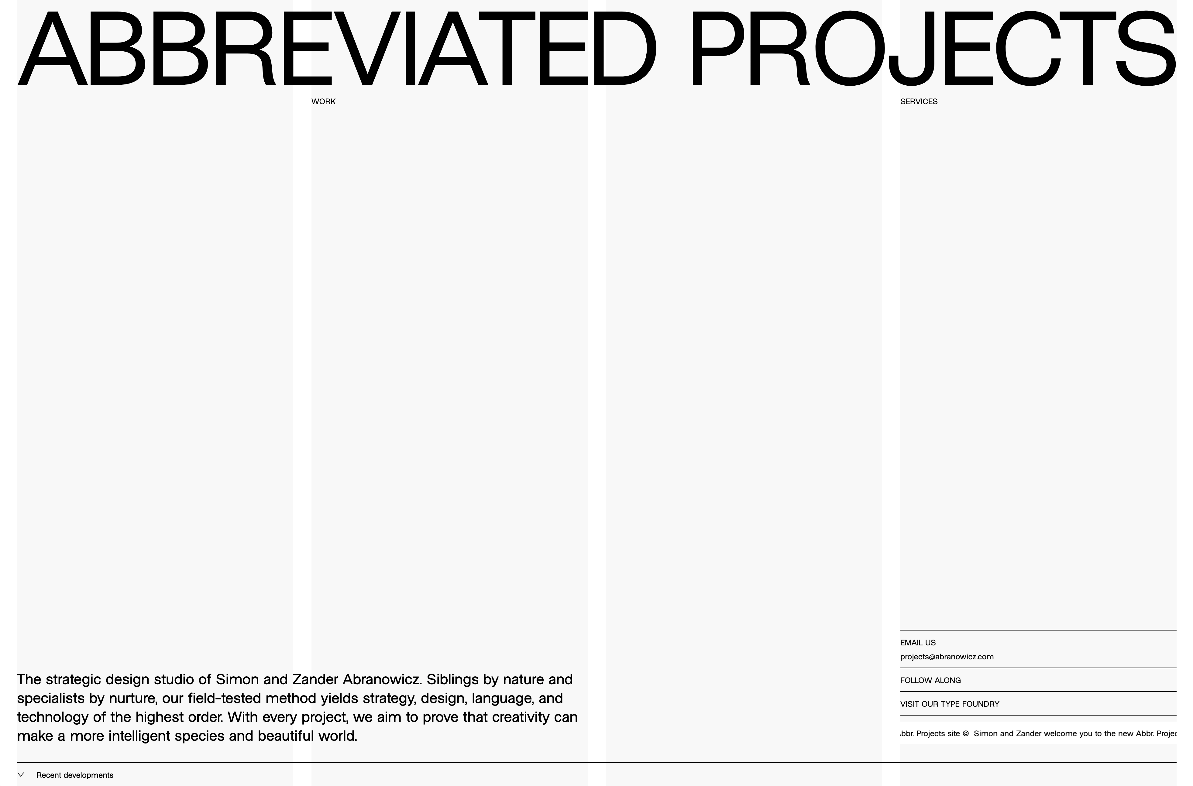 Abbr Projects - made with Sanity.io Abbr Projects - made with Sanity.io