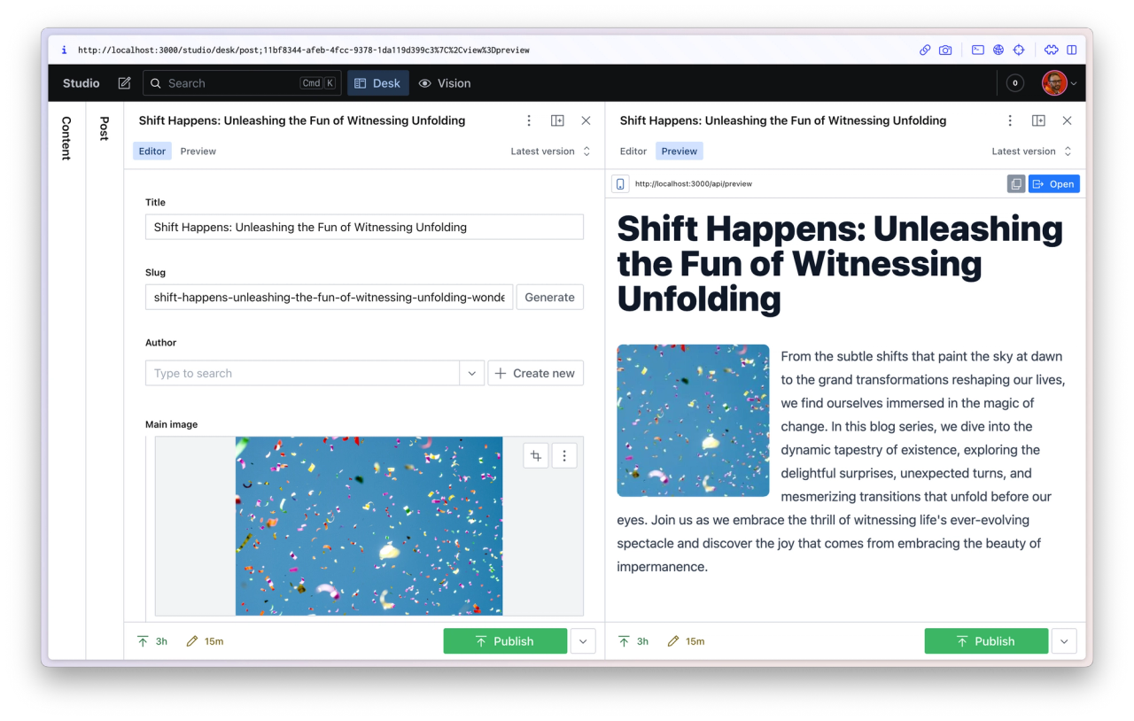 Live Preview with Next.js Pages Router and Sanity Studio | Sanity.io guide