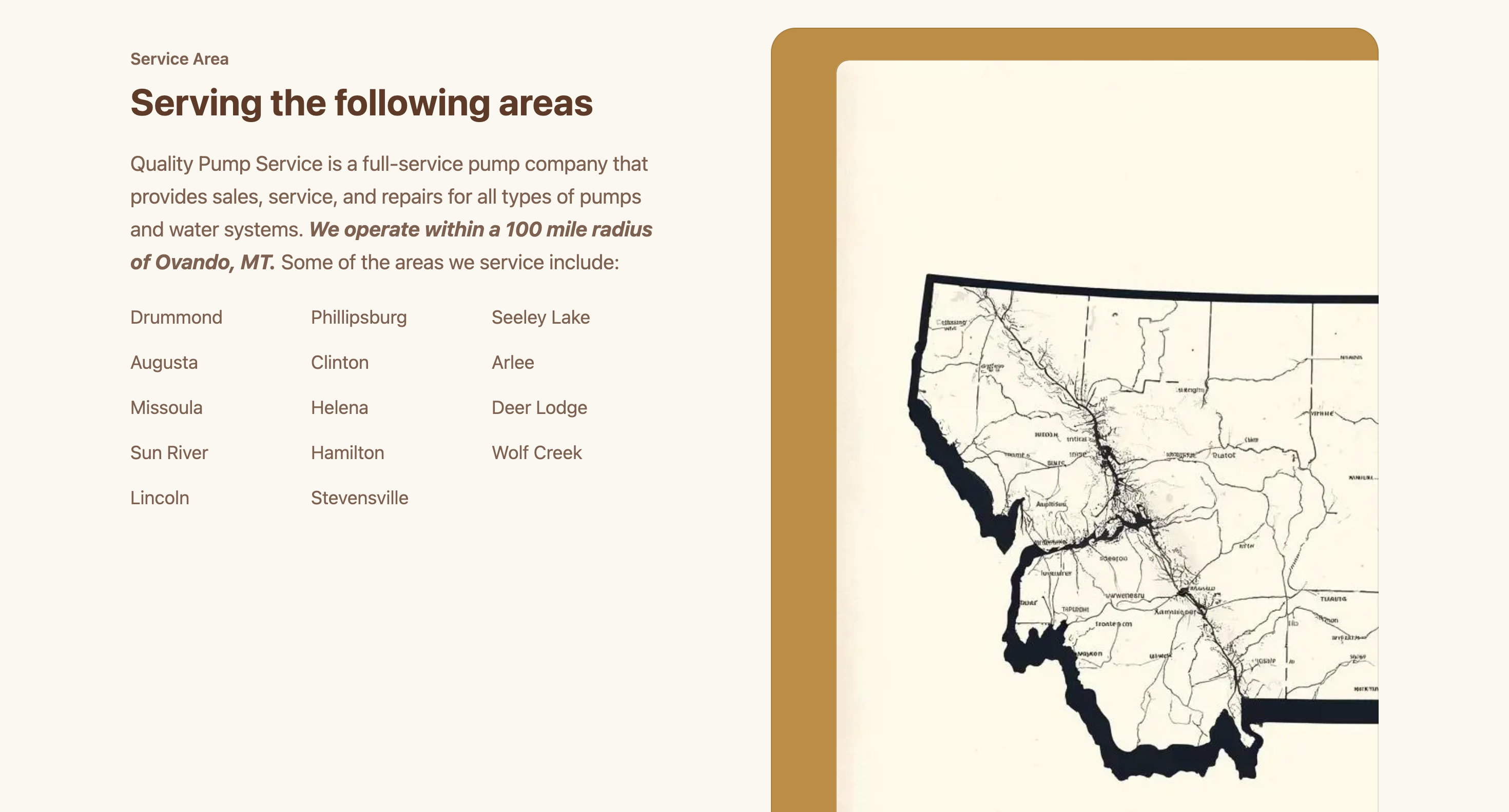Quality Pump Service - made with Sanity.io