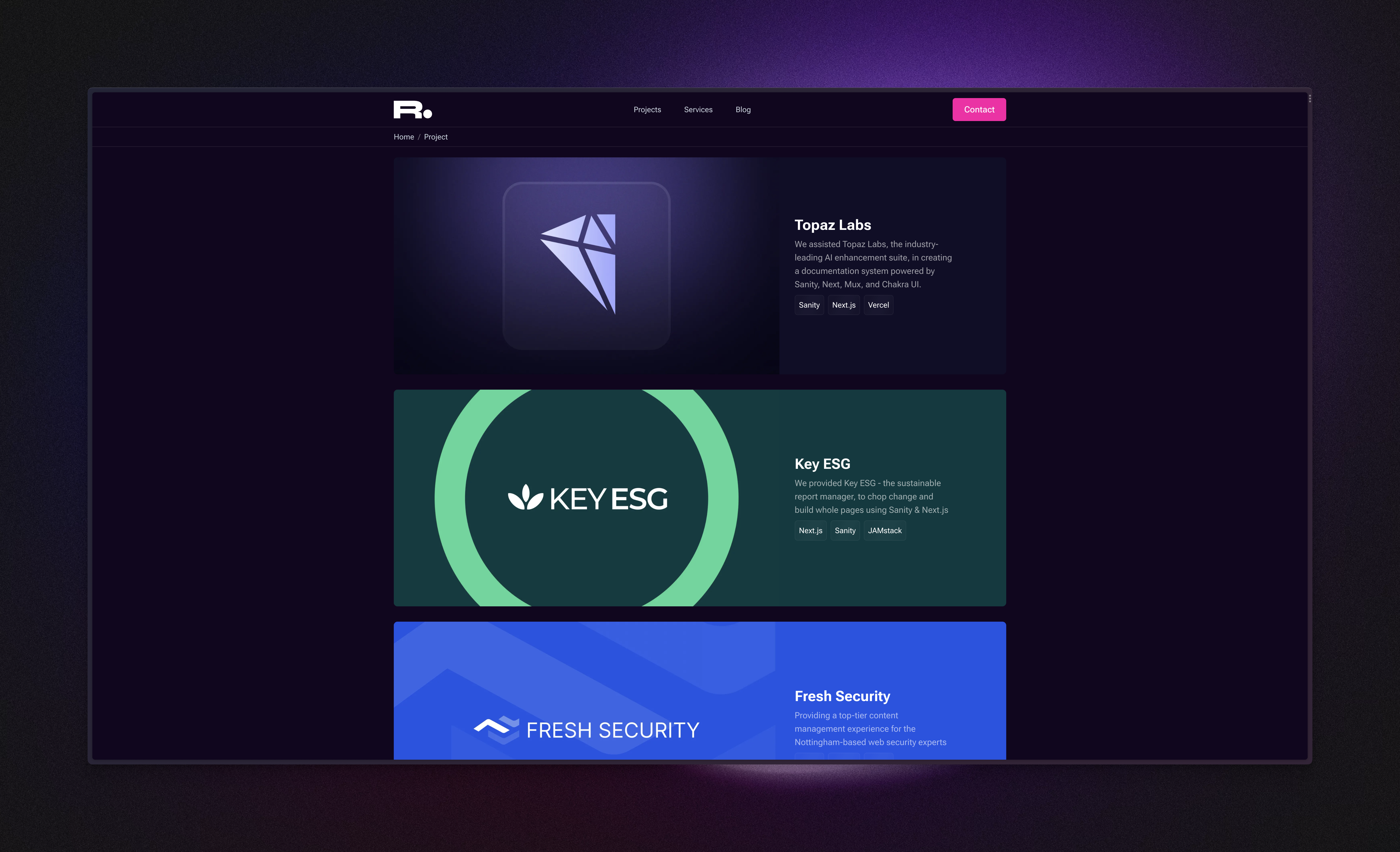 Roboto Studio - made with Sanity.io