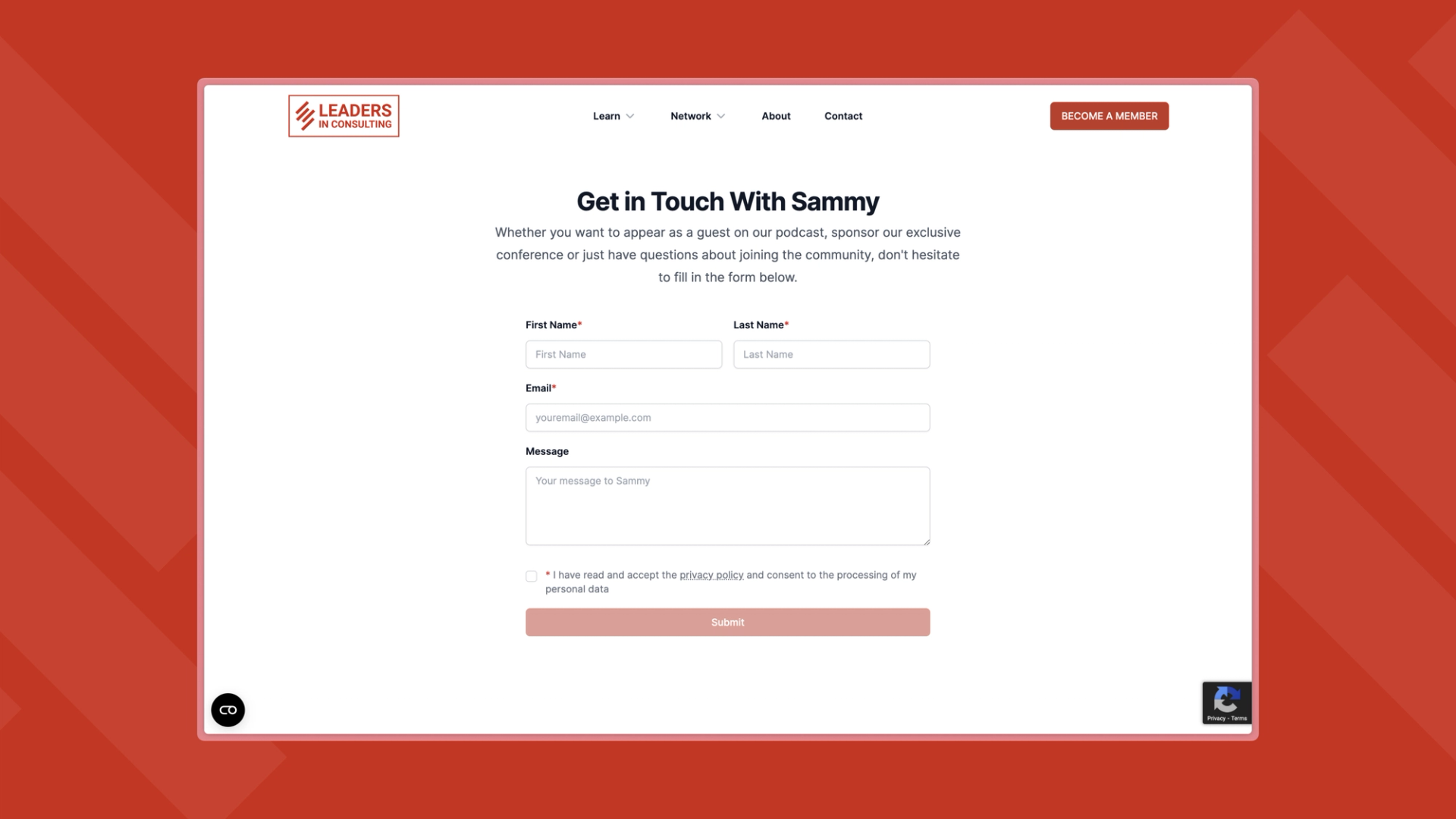 Leaders In Consulting - made with Sanity.io
