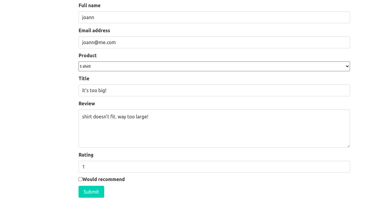 Form validation with Yup | Sanity.io guide