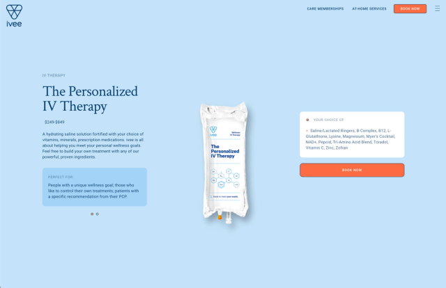 ivee - made with Sanity.io