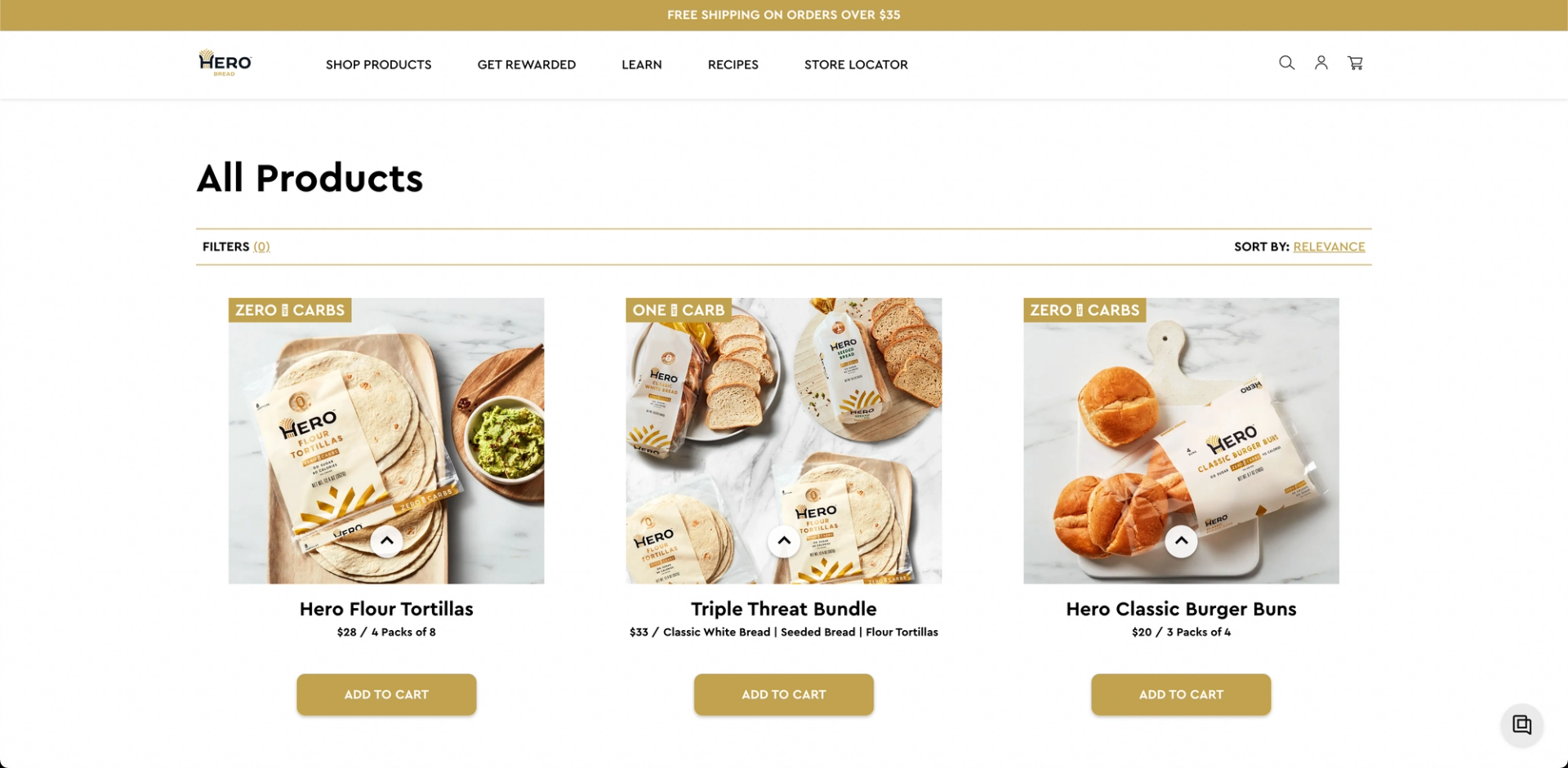 Hero Bread - made with Sanity.io