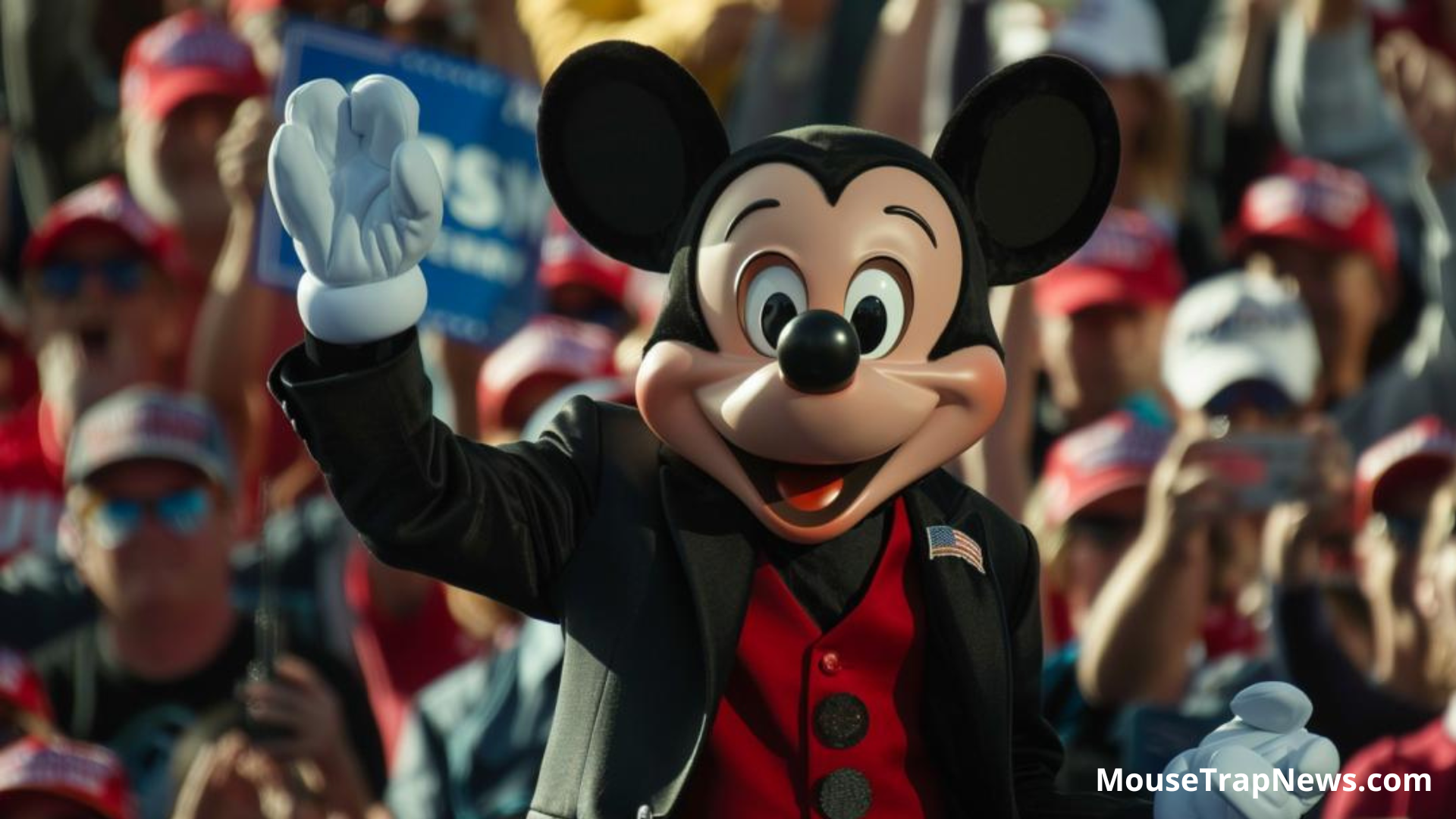 BREAKING: Mickey Mouse is Running For President of The US | Mouse Trap News