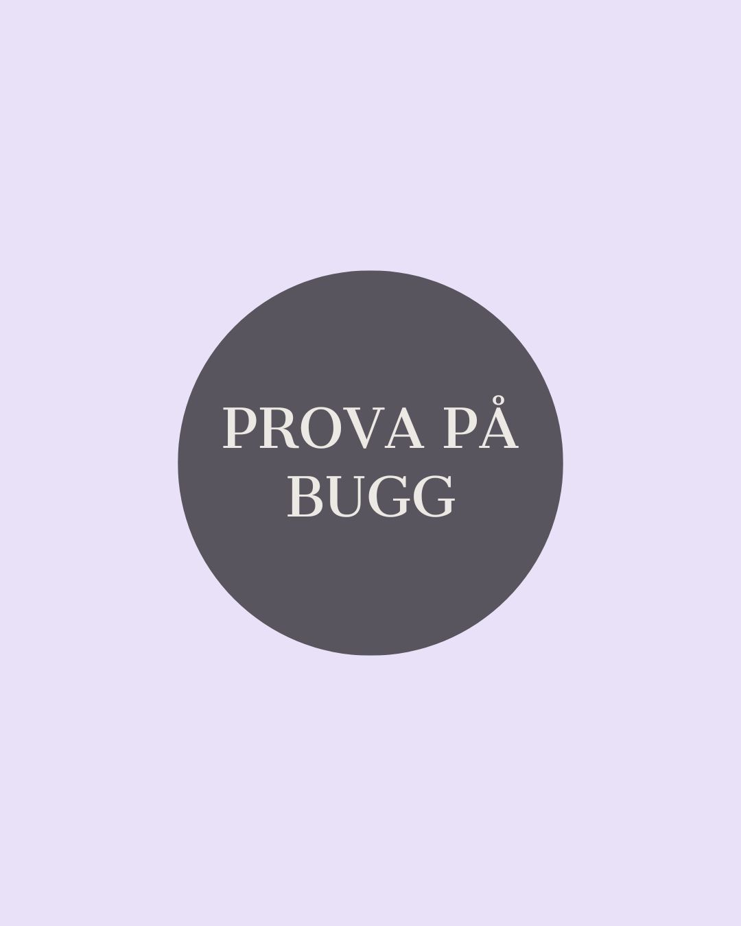 Prova på bugg 3.9 - Träningsverket