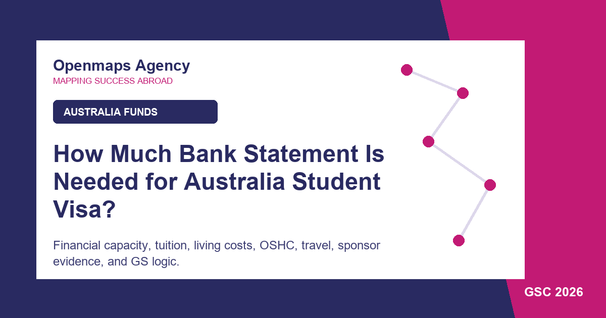 How Much Bank Statement Is Needed for Australia Student Visa ...