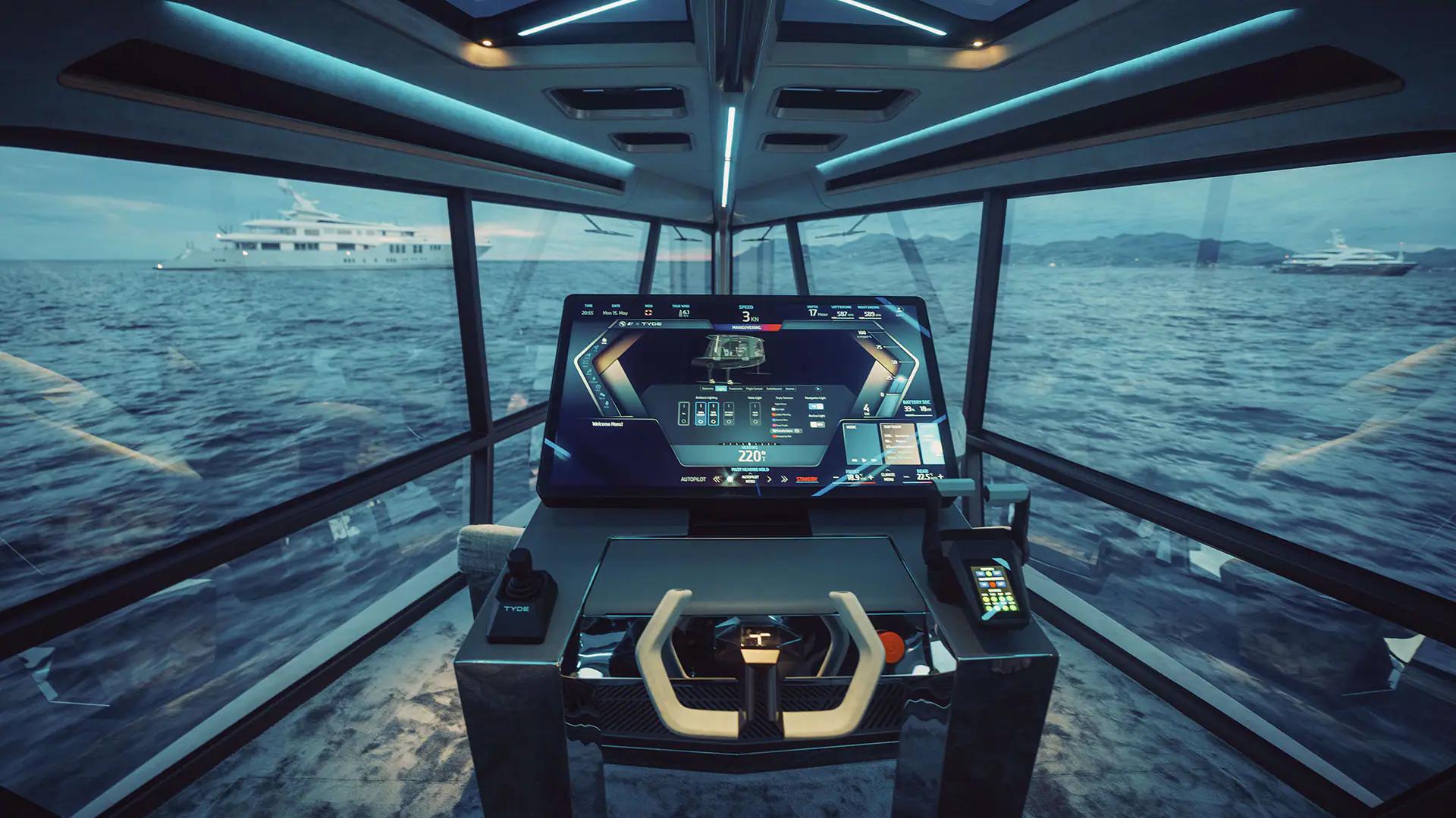 TYDE ICON: BMW and TYDE's Brilliant Electric Hydrofoil Boat