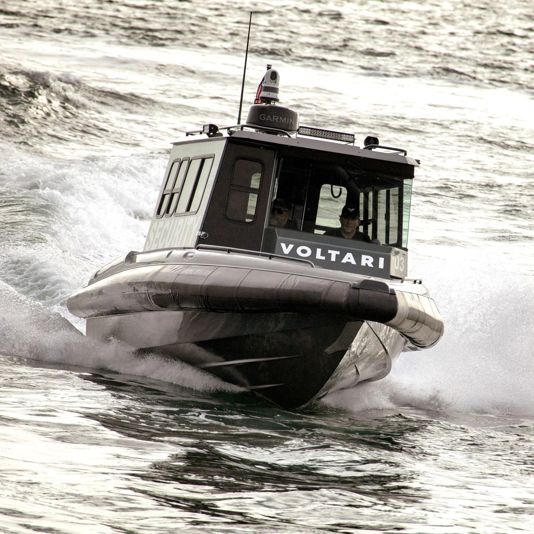The Green Machine of Law Enforcement: Voltari’s All-Electric Patrol 26 RIB