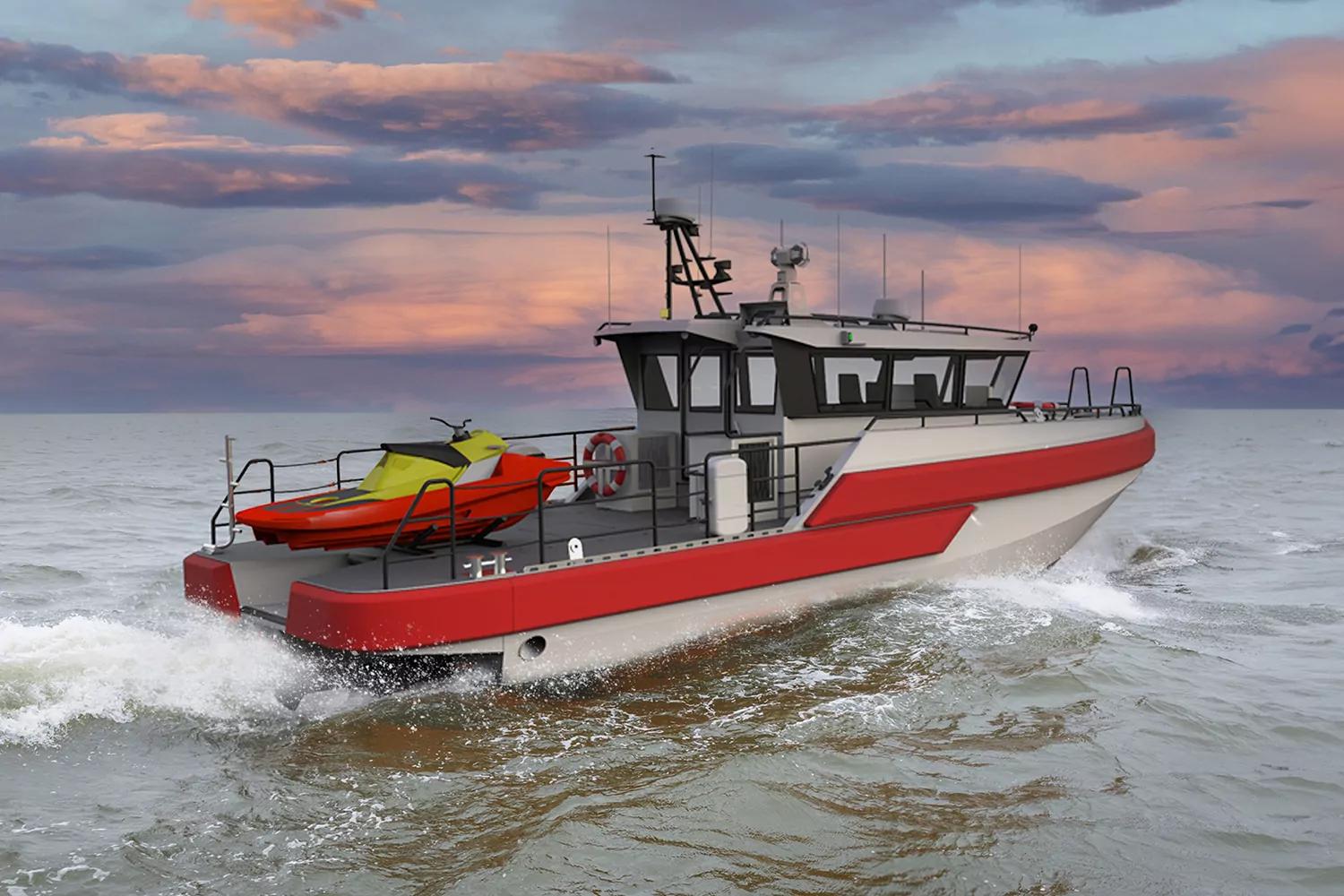 Kewatec RESCUE 1500: A Hybrid Boat Built for Firefighting and Rescue