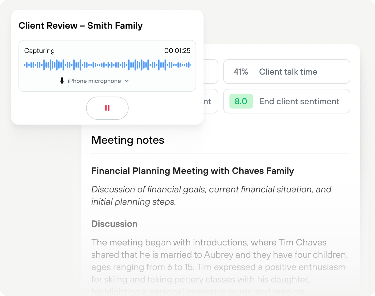 The AI Note Taker Built for Financial Advisors | Jump