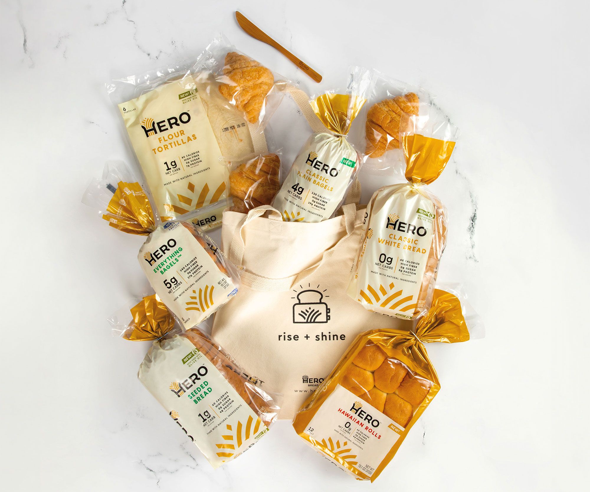 Welcome Box | 0-5g Net Carb, 0g Sugar | Hero Bread™