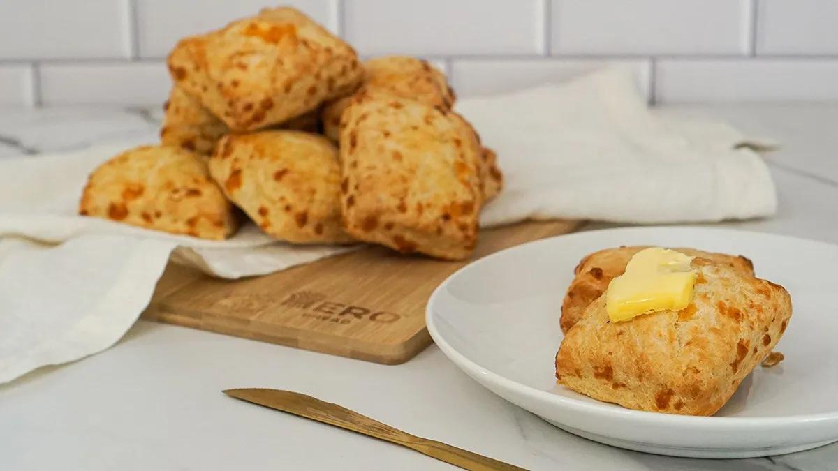 Hero Cheddar Biscuits | 1g Net Carbs, 0g Sugar