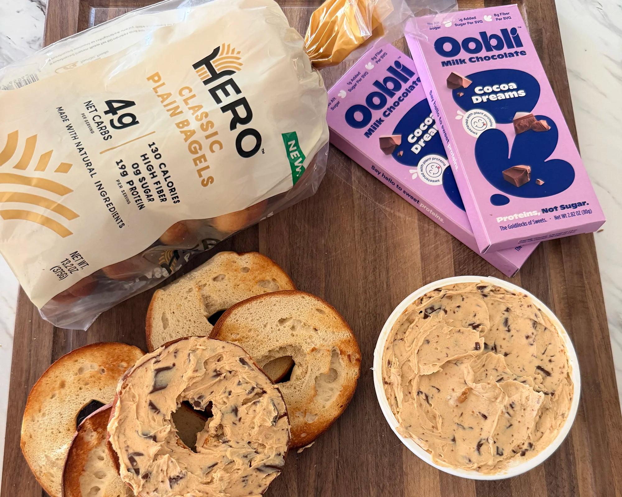 Chocolate Peanut Butter Cream Cheese | Hero Bread Recipes