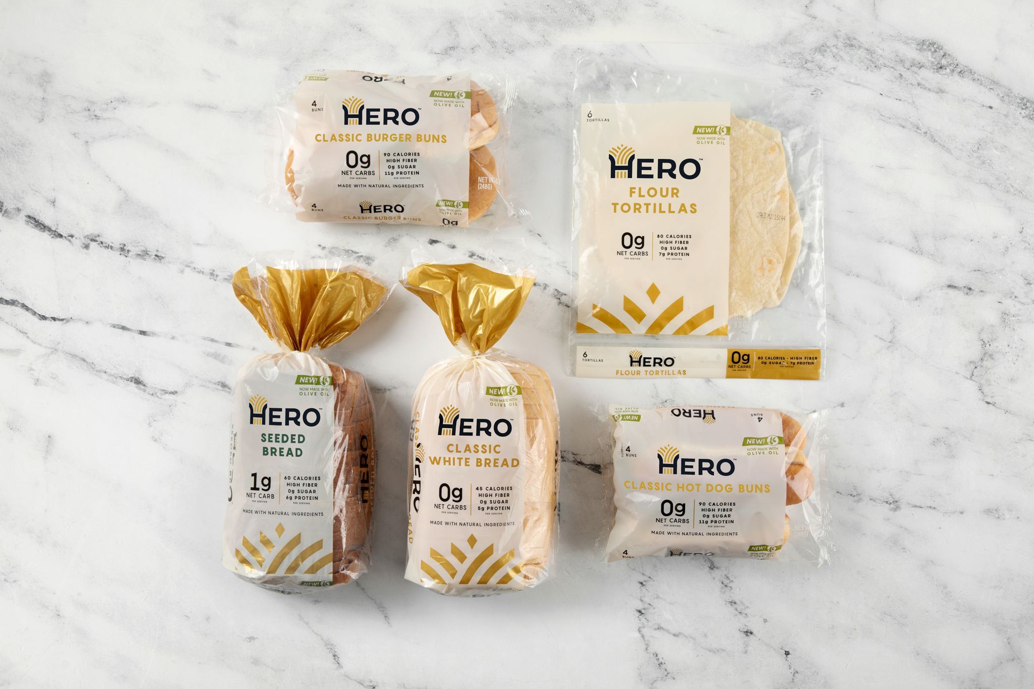 Hero Bread Net Low Carb Welcome Box