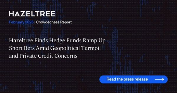 Hazeltree Finds Hedge Funds Ramp Up Short Bets Amid Geopolitical ...