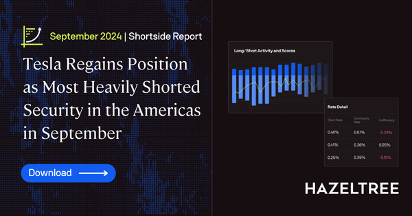 Tesla Regains Position as Most Heavily Shorted Security in the Americas