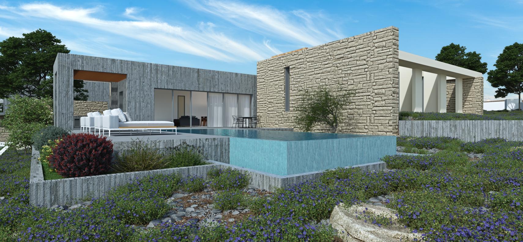 Pearl Sea Caves Villa 1 Paphos – Luxus-Villa 4 Schlafzimmer zu verkaufen