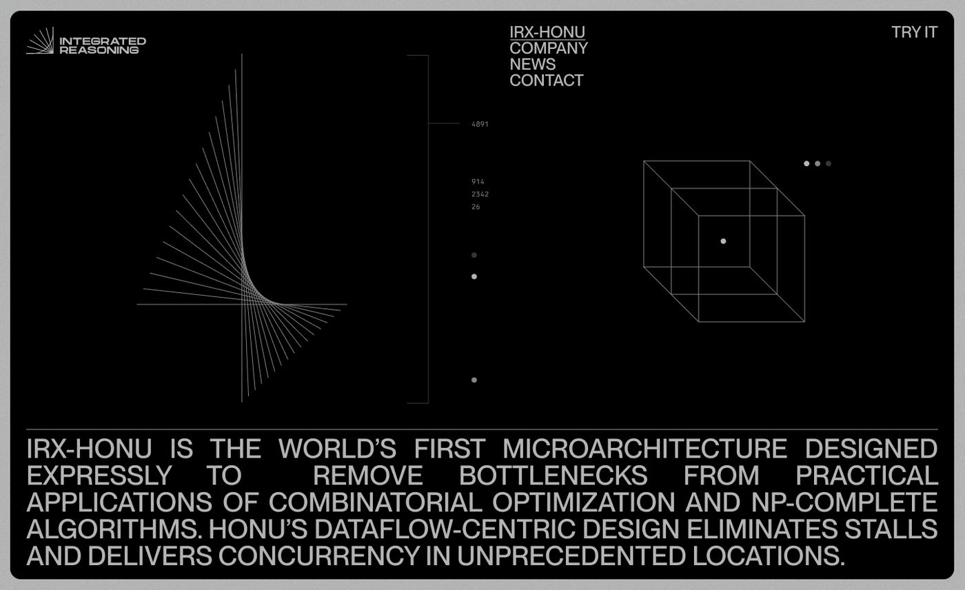 Integrated Reasoning Branding + Website by Non-Linear Studio