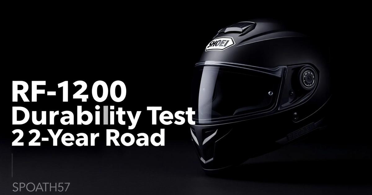 Shoei RF-1200 Helmet: 2-Year Durability Test & Review