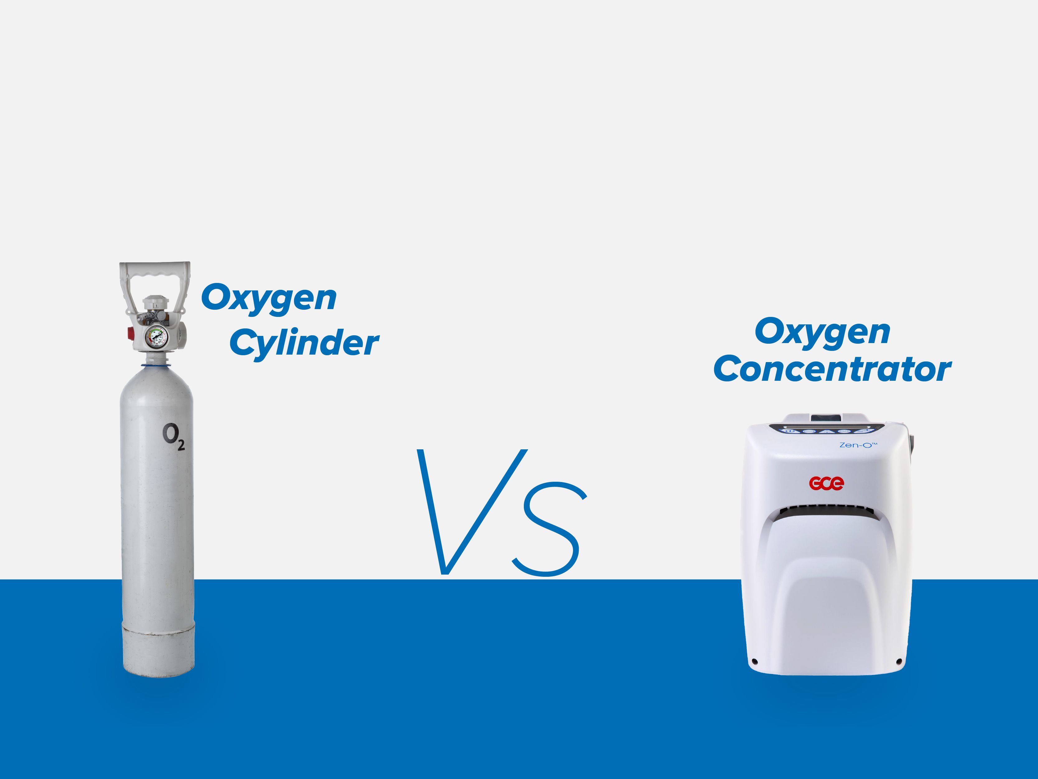 Oxygen Concentrator Vs Oxygen Tank: Which is Better? | GCE Medical