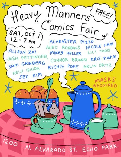 Heavy Manners Comics Fair (10/1) - Heavy Manners