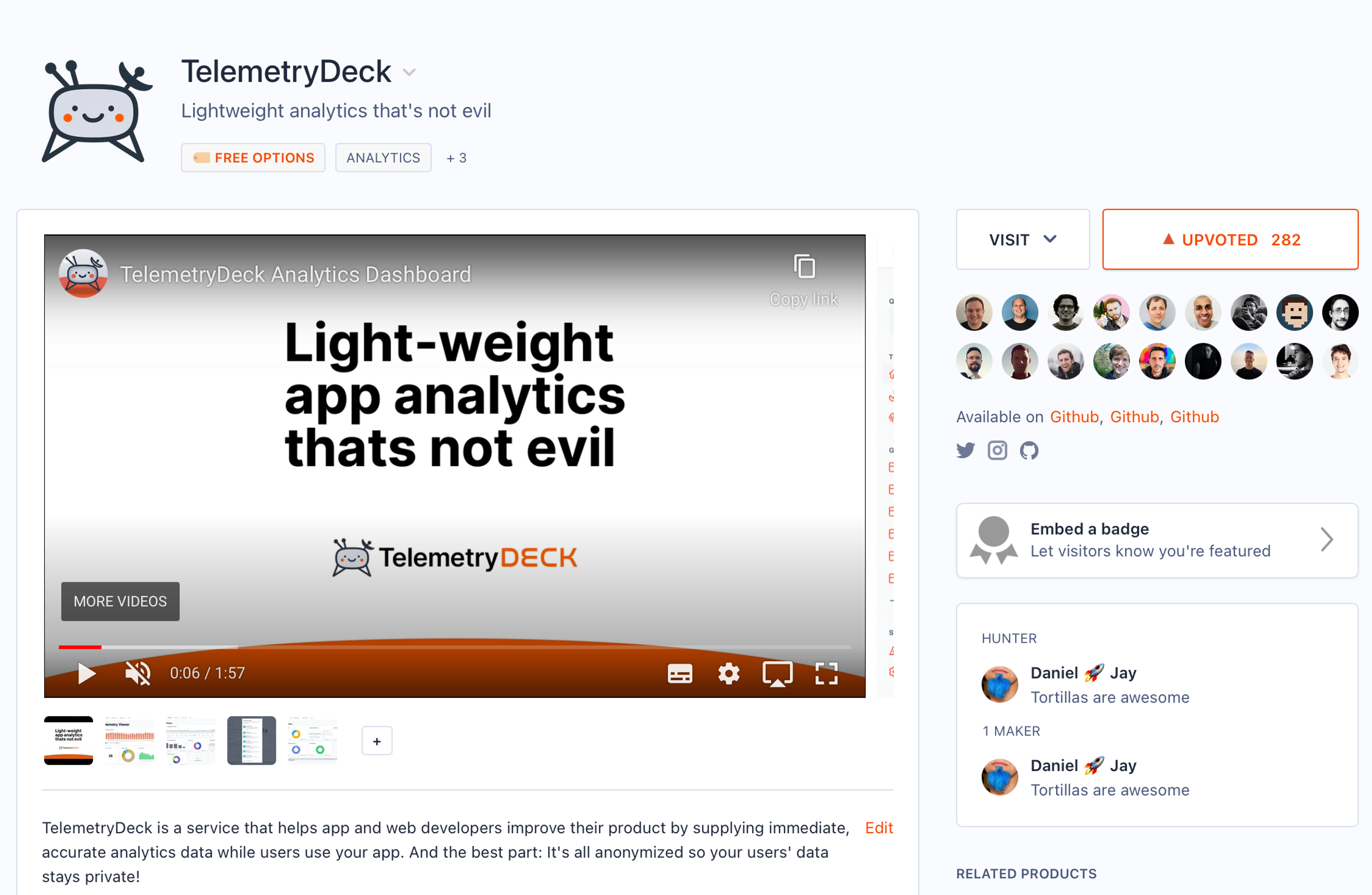 Spring Update | TelemetryDeck
