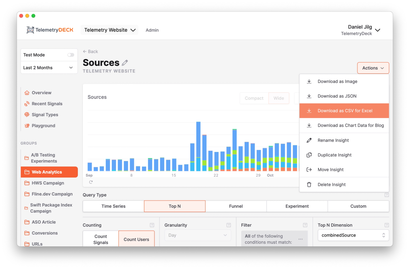 TelemetryDeck Fall Update 2023 | TelemetryDeck