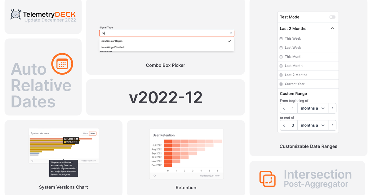 Update v2022-12 | TelemetryDeck