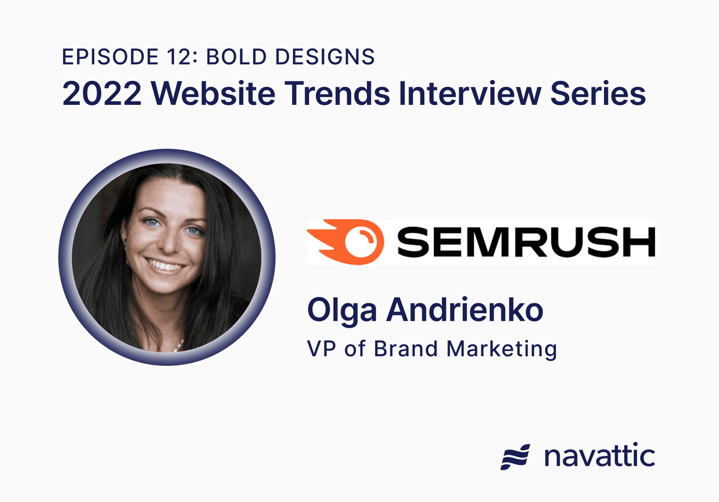 2022 Website Trends: Bold Design with Olga Andrienko