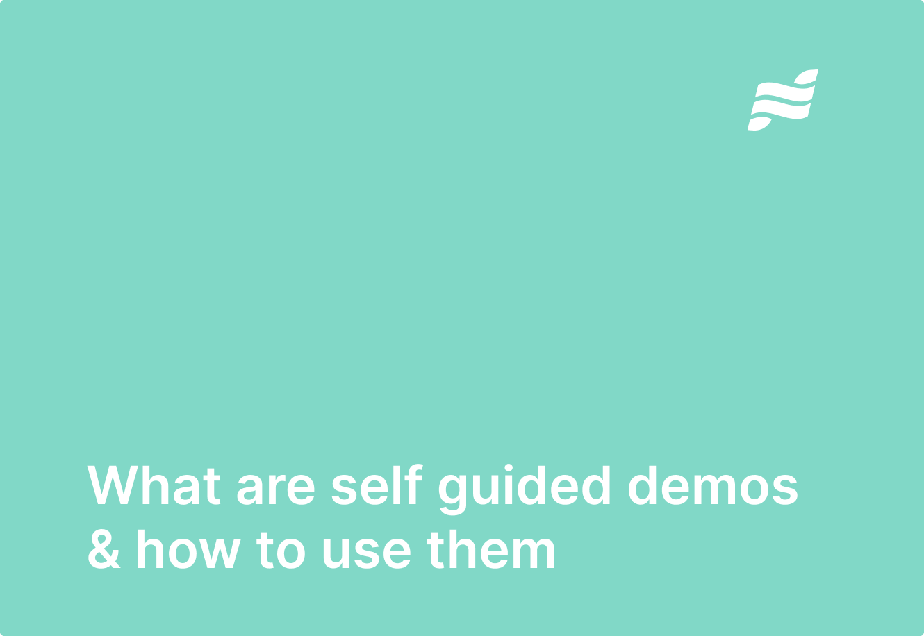 What are Self Guided Demos & How to Use Them