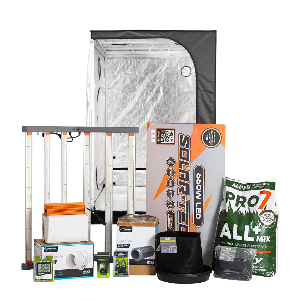 Complete 1m x 1m LED Tent Kit - Control LED