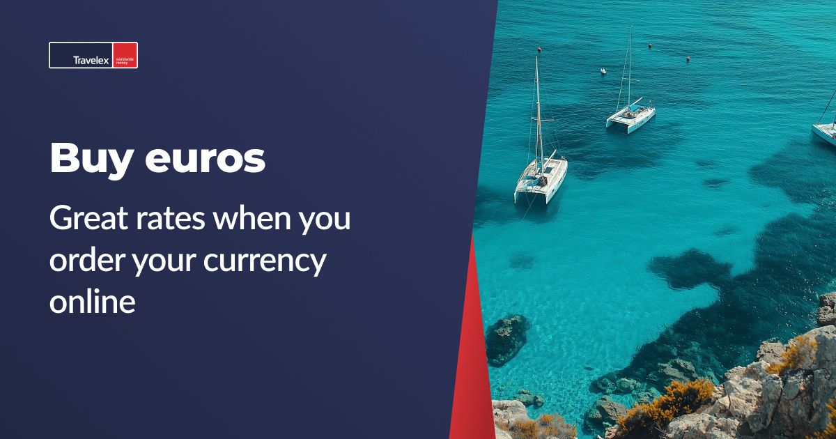 Buy Euros Online (EUR) | Euro Currency | Travelex UK