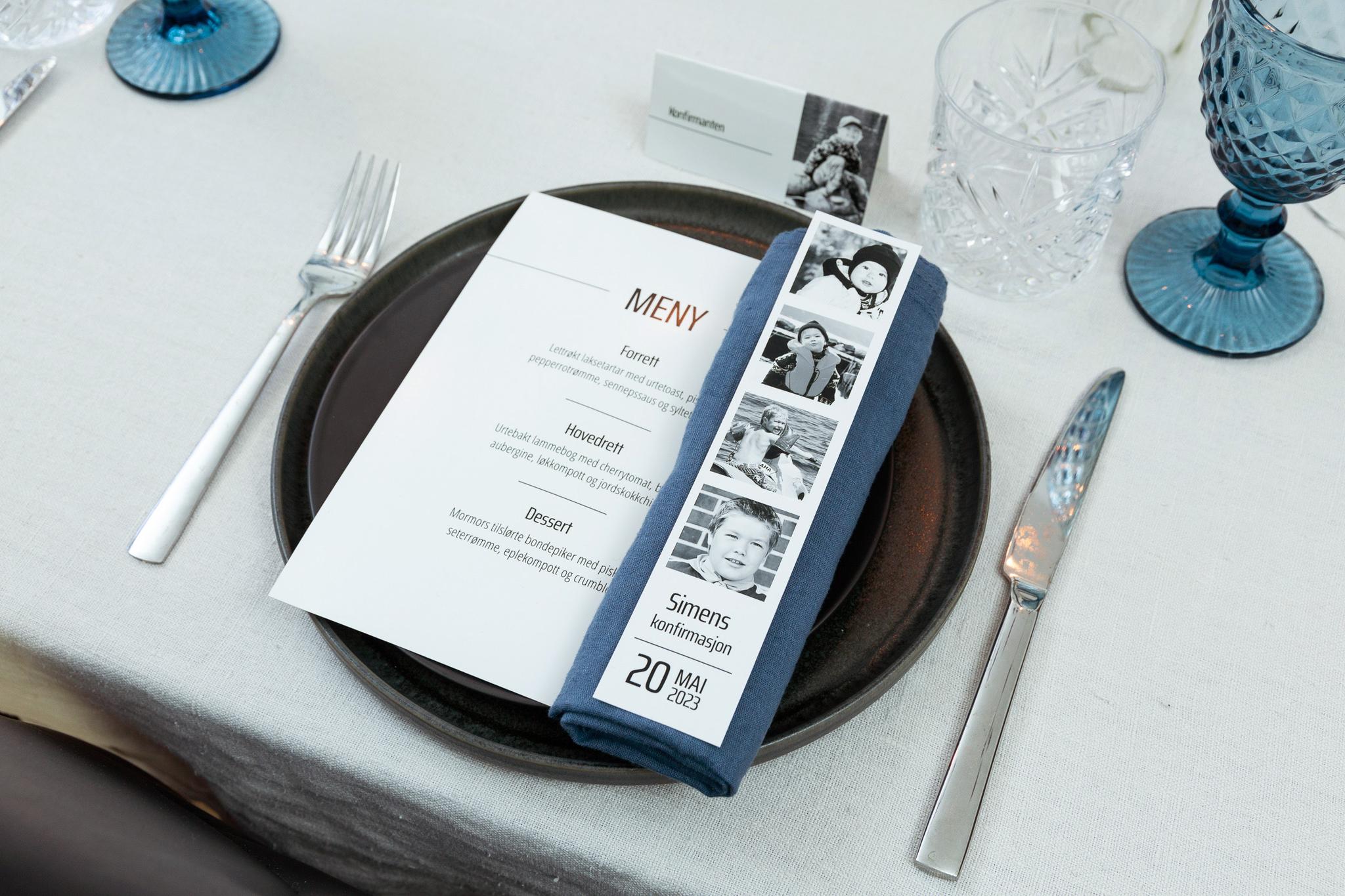 Tips til hvordan pynte konfirmasjonsbordet | Elite Foto | Elite Foto