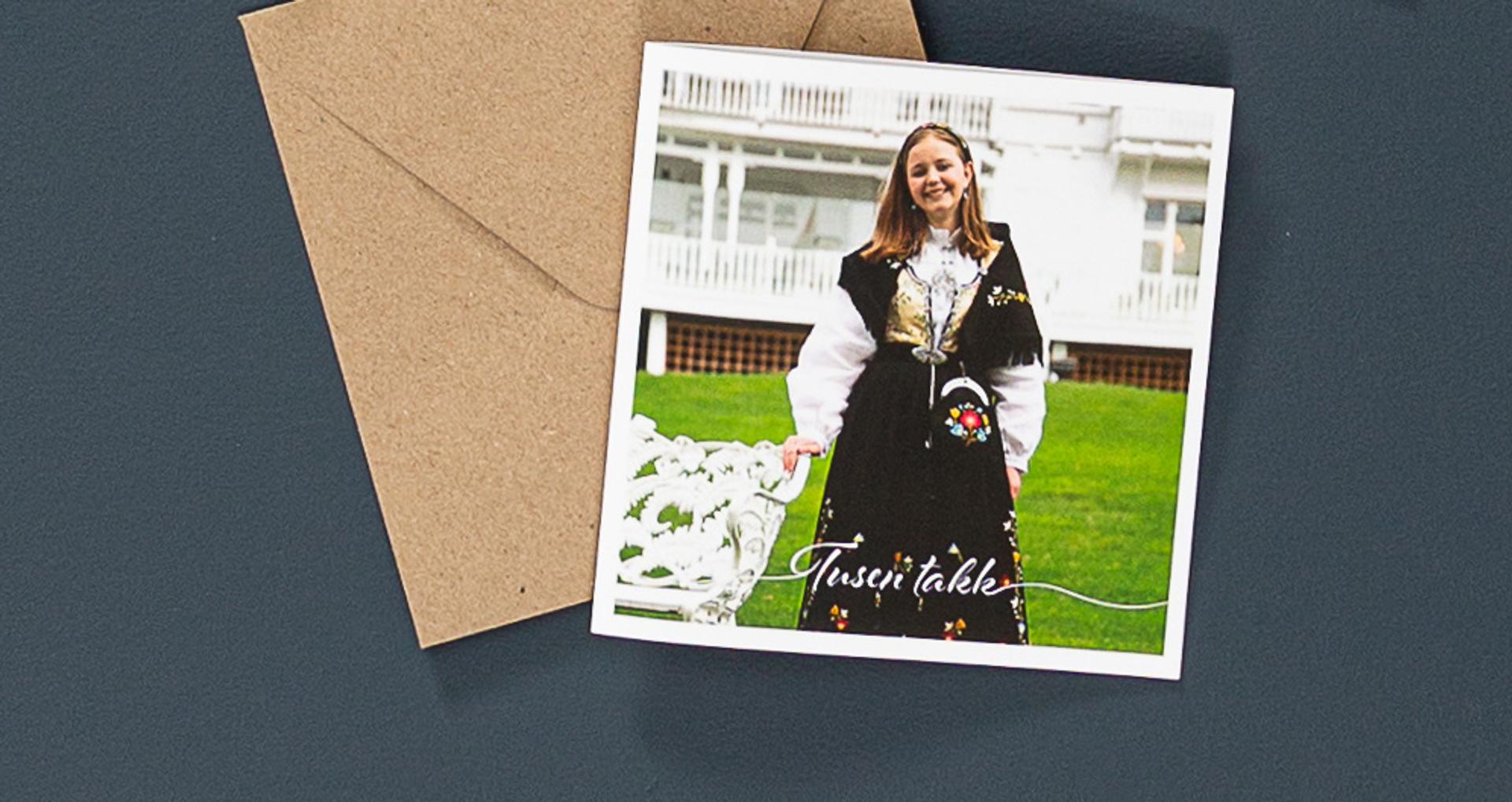 Konfirmasjonskort | Invitasjoner og takkekort | Elite Foto | Elite Foto