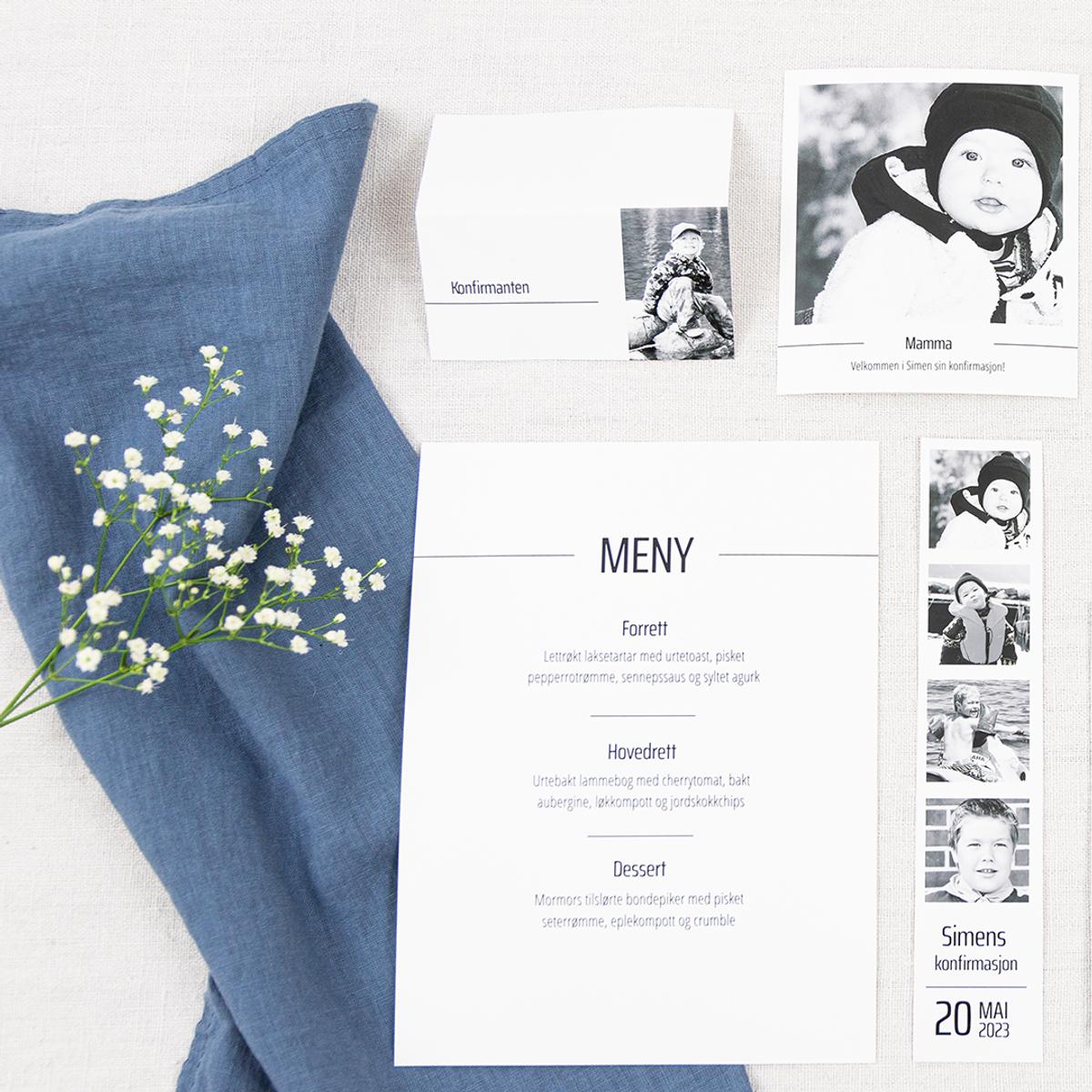 Tips til hvordan pynte konfirmasjonsbordet | Elite Foto | Elite Foto