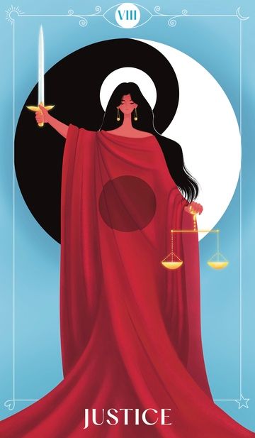 8. Justice | Major Arcana | Destiny Matrix Chart | The Matrix of Destiny