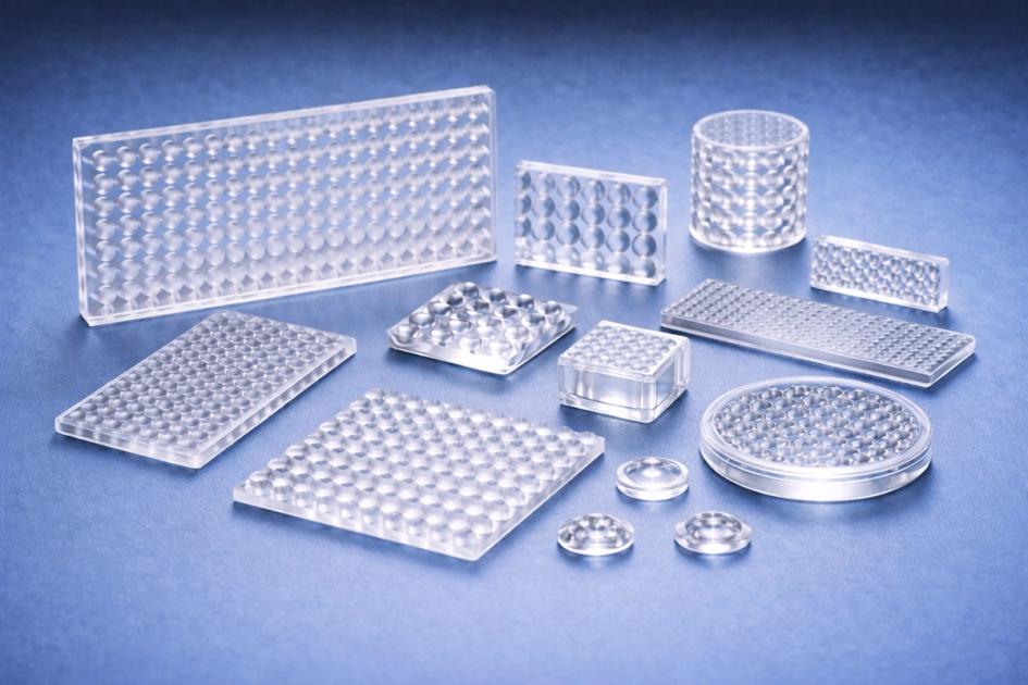 G&H │ Polymer Lens Arrays | Molded Multi-Element Optics