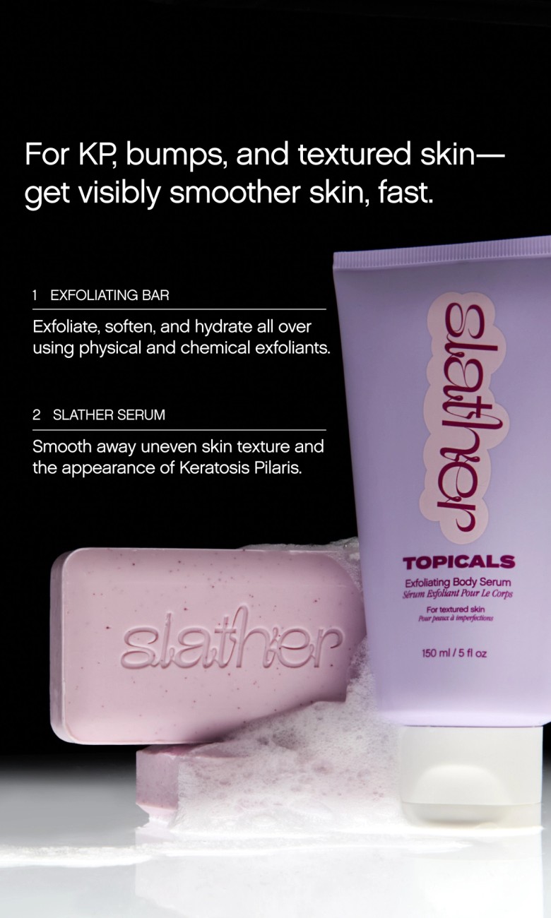 Topicals | Slather Exfoliating & Smoothing Bar (2 Pack)