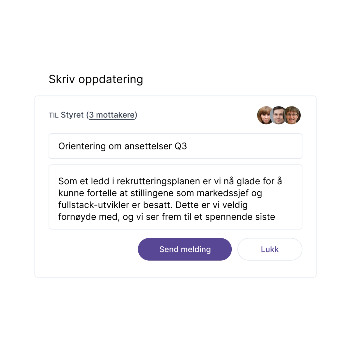 Styreportal – Bård styreportal - Få full oversikt over styrearbeidet