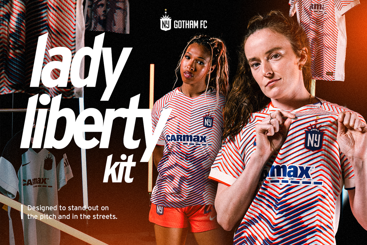 Gotham FC Unveils “Lady Liberty” Third Kit | Gotham FC