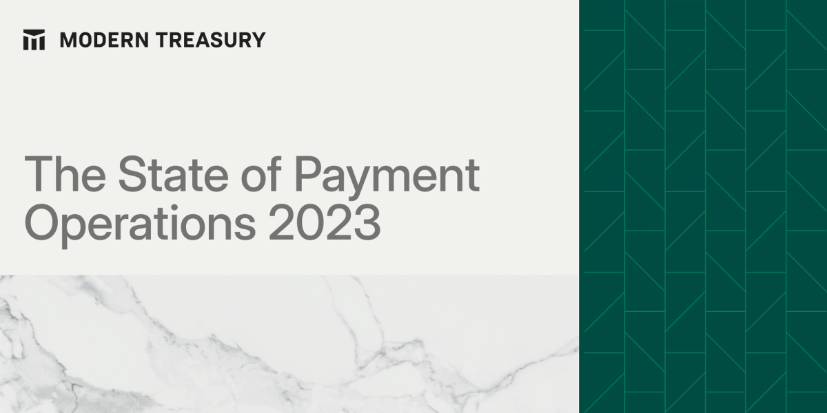 The State Of Payment Operations 2023