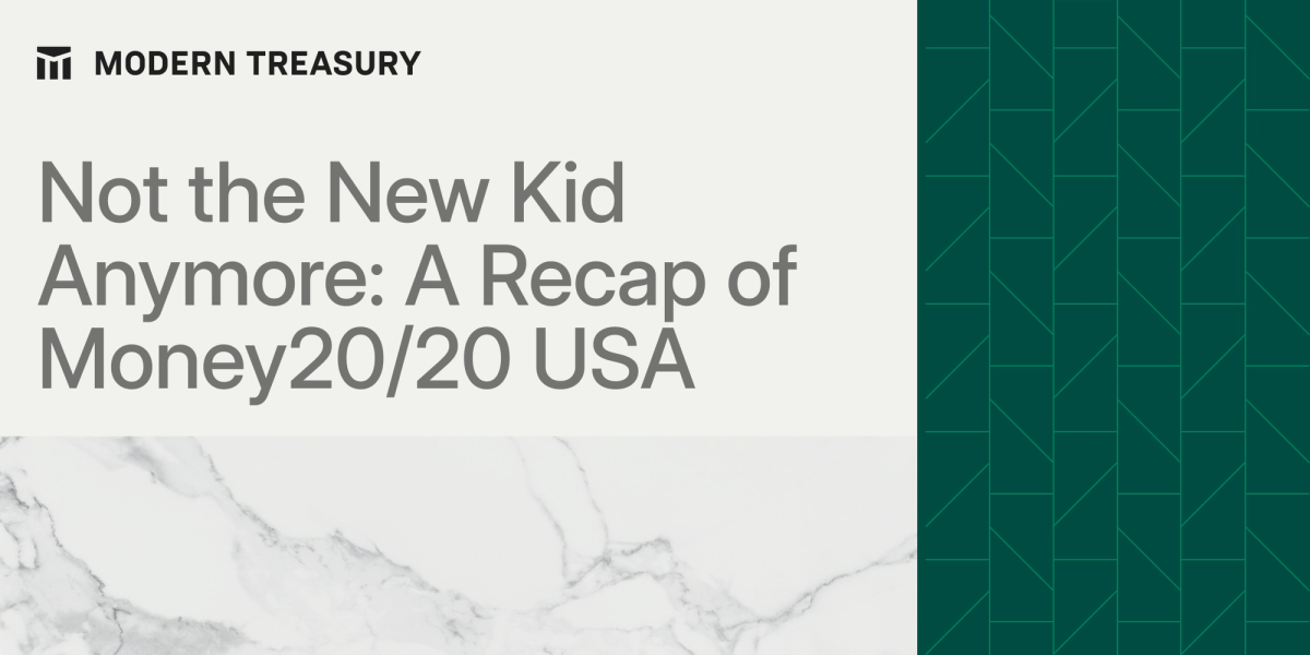 Not the New Kid Anymore: A Recap of Money20/20 USA